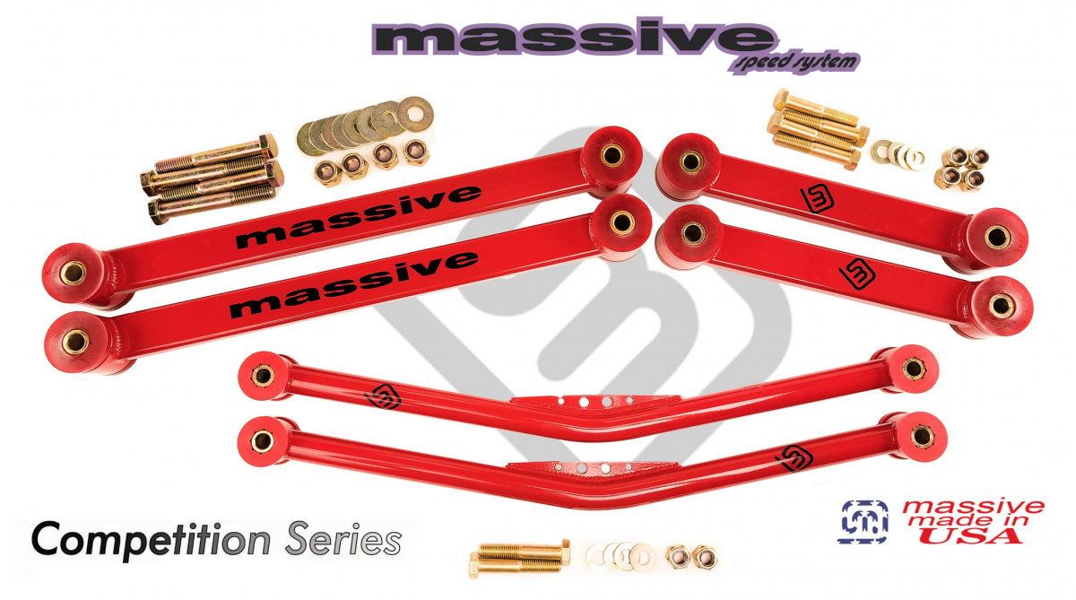 Massive Suspension Competition Series Fixed Control and Watts Arm Kit ...