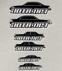 ADTR.net Model Specific Quarter Window Stickers - ADTR